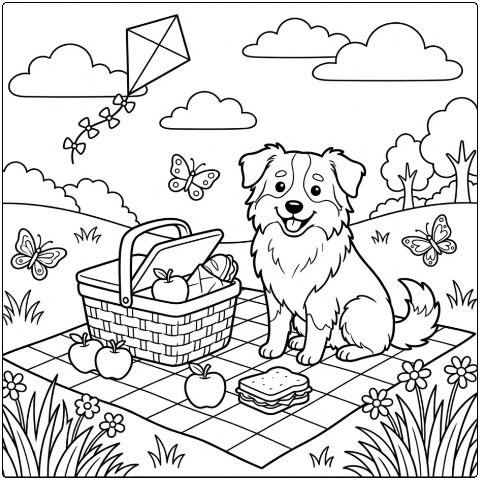 41 Australian Shepherd Coloring Pages: Free Printable PDFs To Print