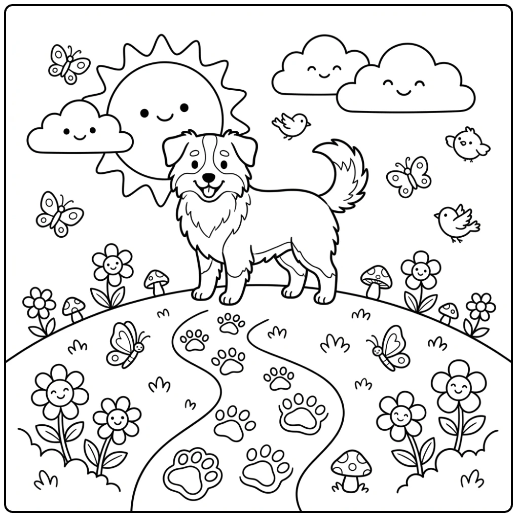 41 Australian Shepherd Coloring Pages: Free Printable PDFs To Print