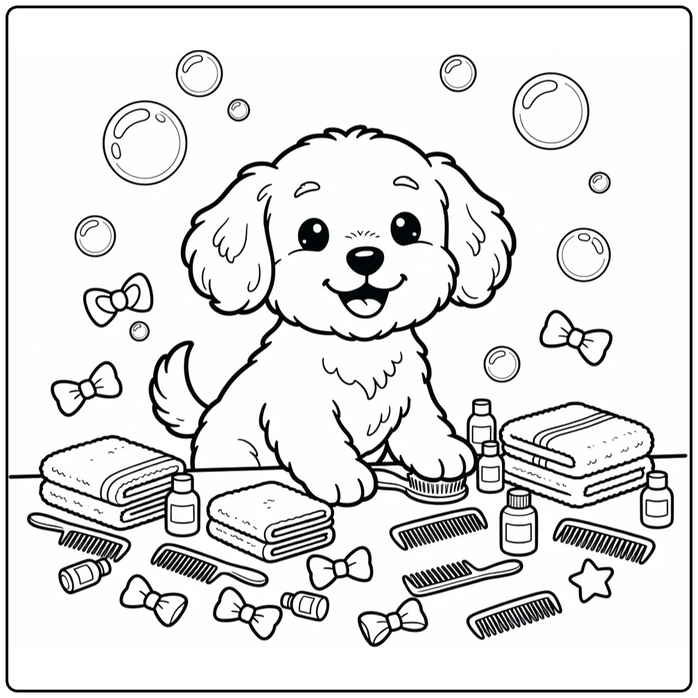 10 Cavapoo Coloring Pages: Free Printable PDFs To Print