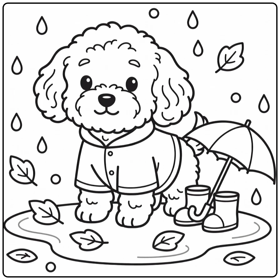 10 Cavapoo Coloring Pages: Free Printable PDFs To Print