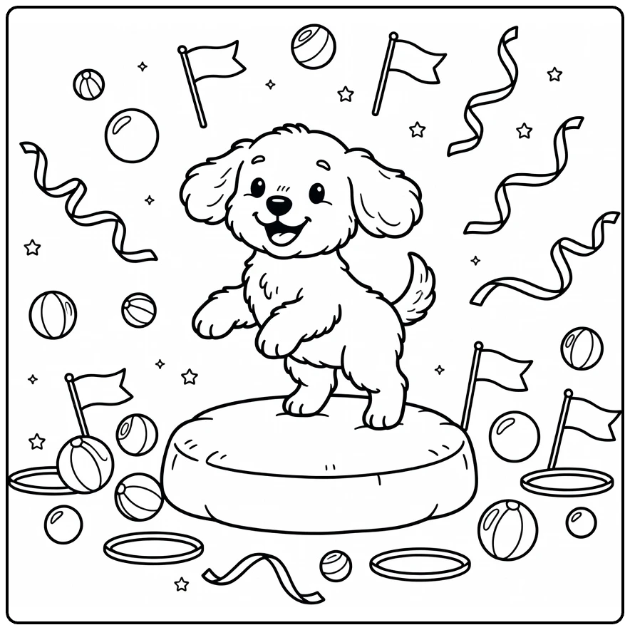 10 Cavapoo Coloring Pages: Free Printable PDFs To Print